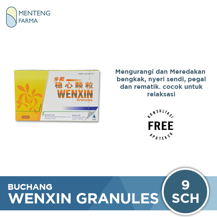 Buchang Wenxin Granules - Obat Kesehatan Jantung Lemah, Aritmia – Apotek