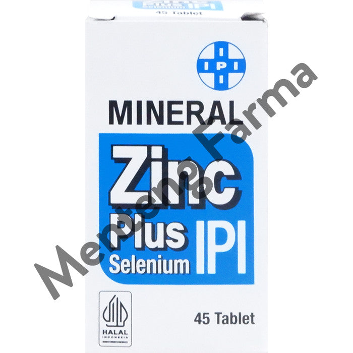 IPI Mineral Zinc Plus Selenium 45 Tablet - Suplemen Zinc dan Selenium ...