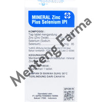IPI Mineral Zinc Plus Selenium 45 Tablet - Suplemen Zinc dan Selenium ...
