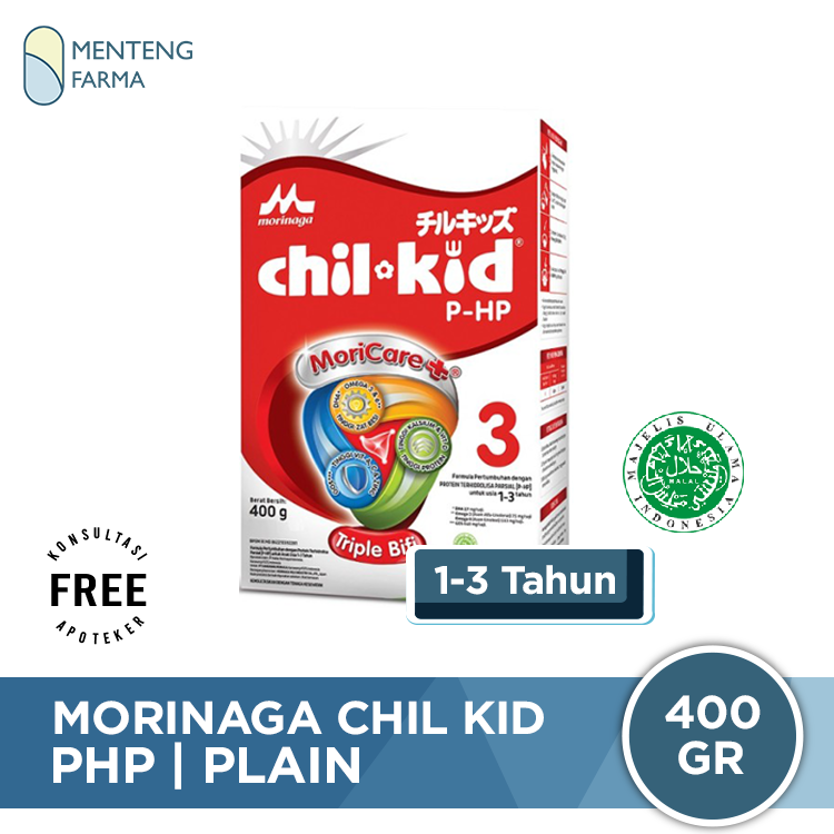 Morinaga Chil Kid PHP 400 Gr - Susu Pertumbuhan Anak 1-3 Tahun – Apotek
