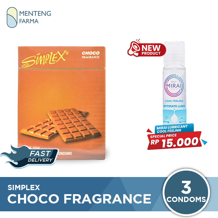 Kondom Simplex Choco Fragrance - Isi 3 – Apotek