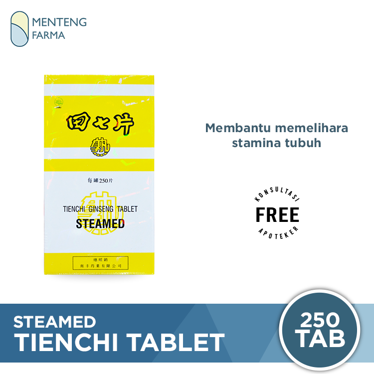 Steamed Tienchi Tablets (Isi 250) – Apotek