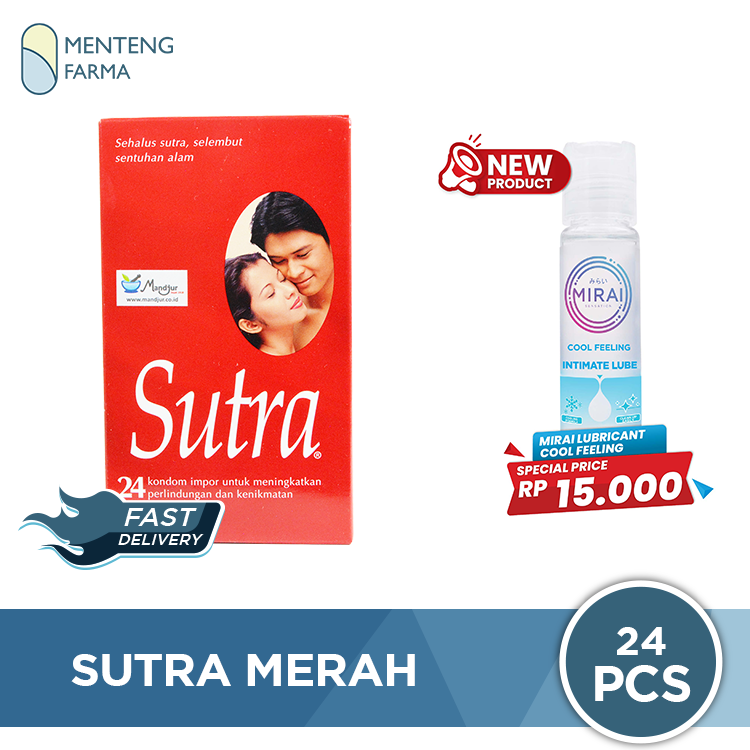 Kondom Sutra Merah (Isi 24) – Apotek