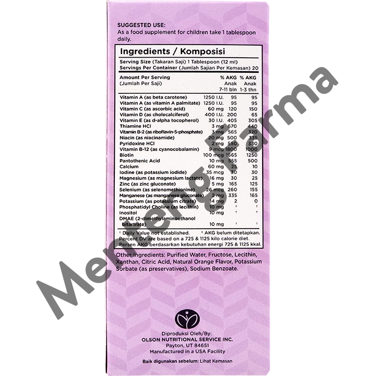 Wellness Children Multi Liquid - Vitamin Pertumbuhan Anak – Apotek
