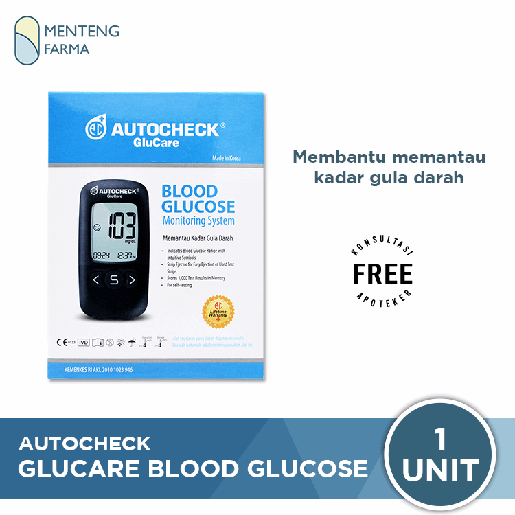Autocheck Glucare Alat Cek Gula Darah – Apotek