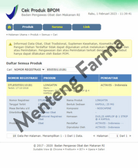 Longatin 25 mg 4 Kapsul – Apotek