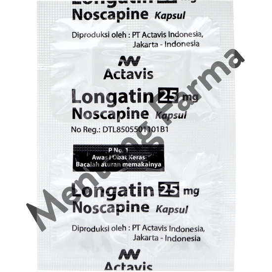 Longatin 25 mg 4 Kapsul – Apotek
