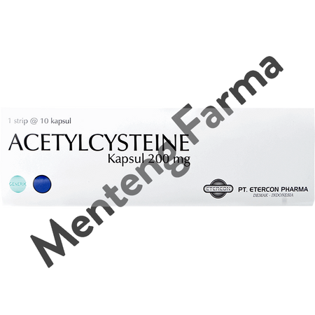 Acetylcysteine 200 mg 10 Kapsul - Obat Pengencer Dahak – Apotek