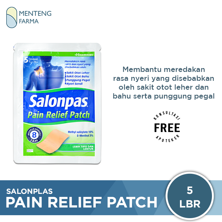 Salonpas Pain Relief Patch - Koyo Nyeri Otot dan Sendi – Apotek
