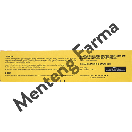 Alloris 10 Mg - Obat Rhinitis dan Alergi – Apotek