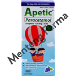 Apetic Suspensi 60 mL - Obat Demam dan Nyeri Anak Rasa Anggur – Apotek