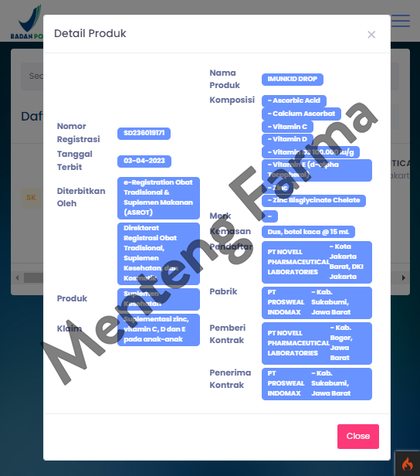 Imunkid Drop 15 mL - Multivitamin Anak – Apotek