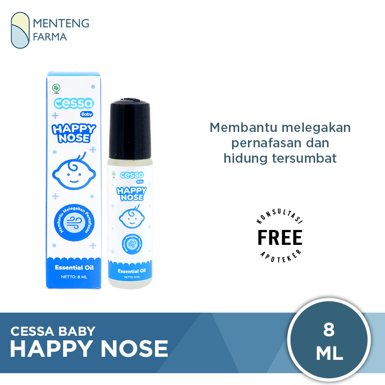 Cessa Baby Happy Nose 8 mL - Melegakan Hidung Tersumbat – Apotek