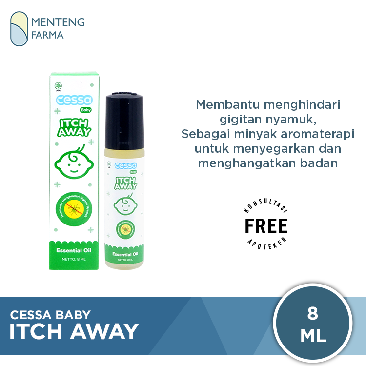 Cessa Baby Itch Away 8 mL - Mencegah Gigitan Nyamuk – Apotek