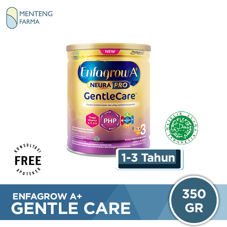 Enfagrow A+ Gentle Care - Nutrisi Lembut untuk Anak Usia 1-3 Tahun 350 ...