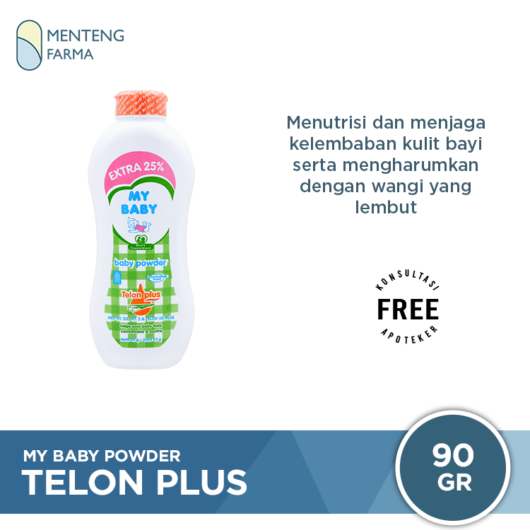 My Baby Powder Telon Plus 90 Gr - Bedak Tabur Bayi – Apotek