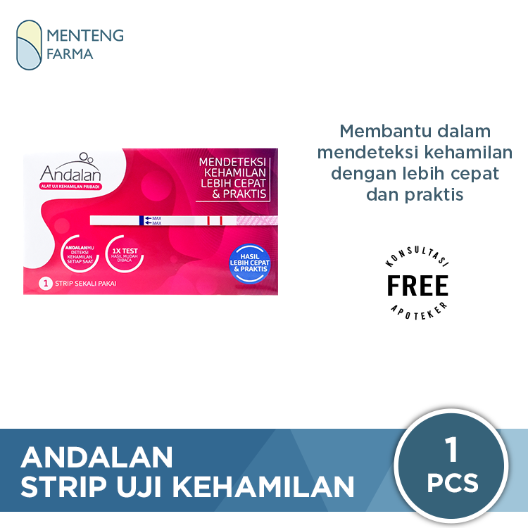 Andalan Strip Uji Kehamilan - Alat Pendeteksi Kehamilan Cepat Akurat ...