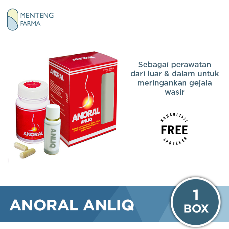 Anoral Anliq - Meringankan Gejala Wasir – Apotek