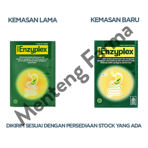 New Enzyplex 4 Tablet - Tablet Pereda Kembung, Sebah, dan Begah – Apotek