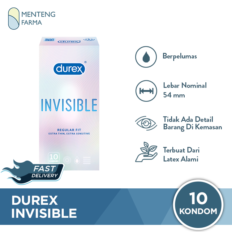 Kondom Durex Invisible - Isi 10 – Apotek