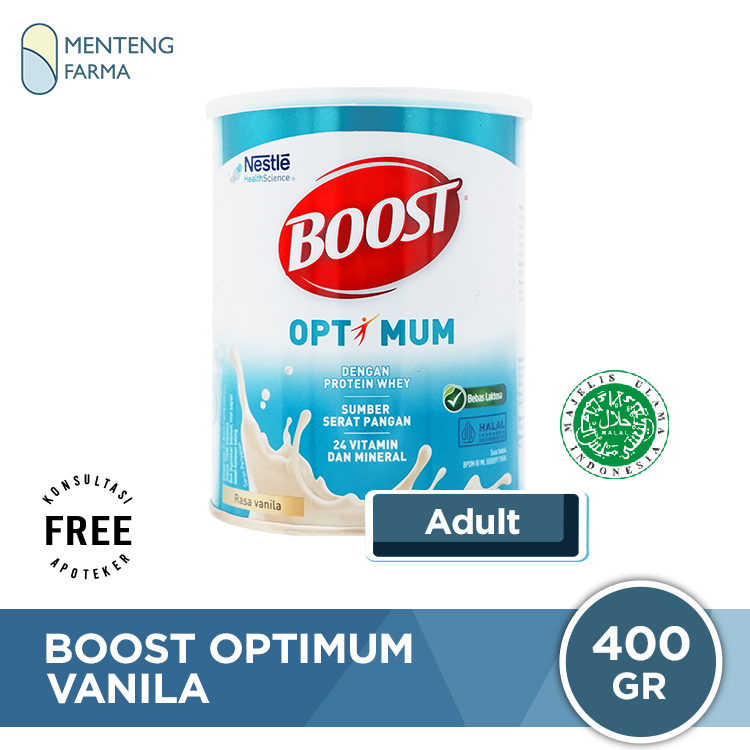 Boost Optimum 400 Gram - Susu Khusus Penambah Nutrisi – Apotek