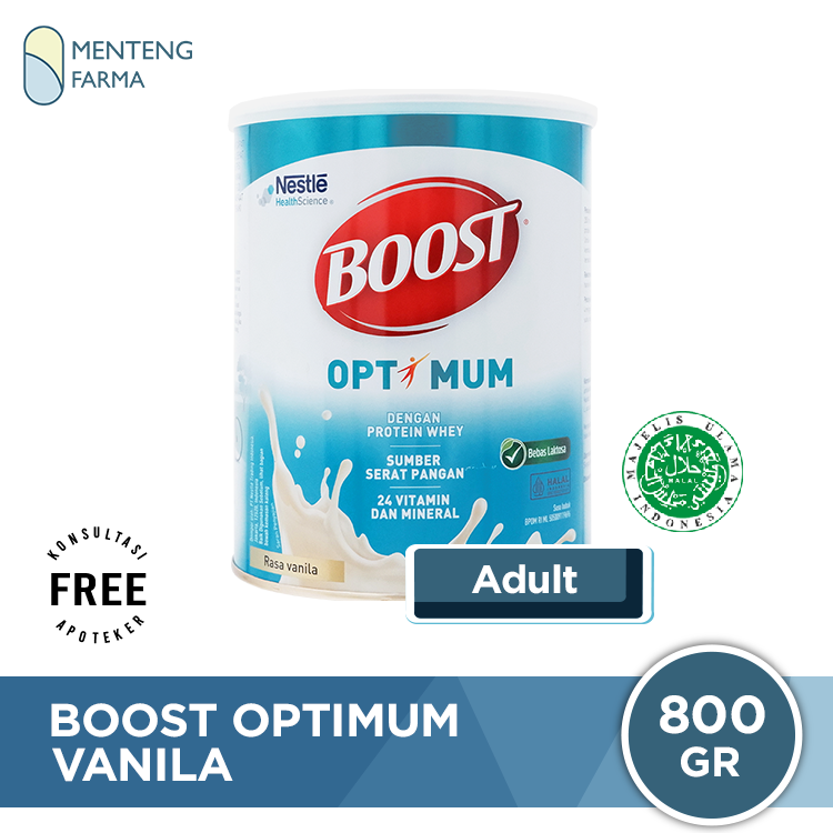 Boost Optimum 800 Gram - Susu Khusus Penambah Nutrisi Harian Lansia ...