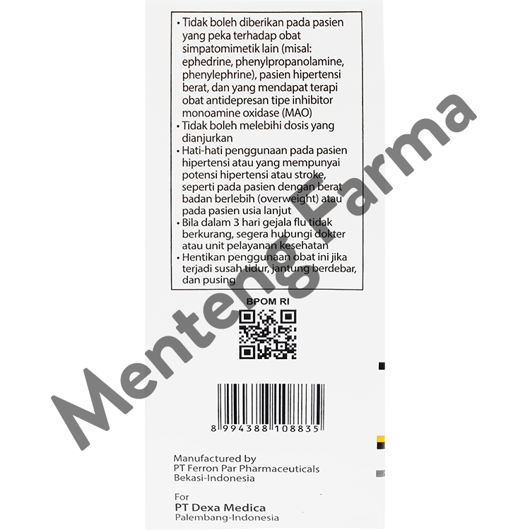 Rhinofed Sirup 60 mL - Obat Flu, Pilek, Demam, Hidung Tersumbat – Apotek