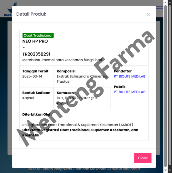 Neo Hp Pro 10 Kapsul - Memelihara Kesehatan Fungsi Hati – Apotek