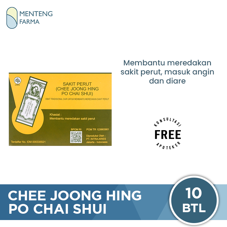 Chee Joong Hing Po Chai Shui - Obat Pereda Sakit Perut – Apotek