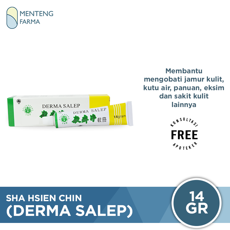 Sha Hsien Chin (Derma Salep) - Salep Gatal Kulit, Panu, Kurap, Kadas ...