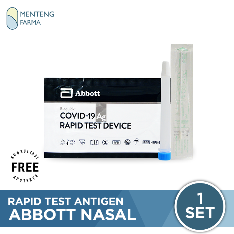 Rapid Test Antigen Abbott Naso 1 Set – Apotek