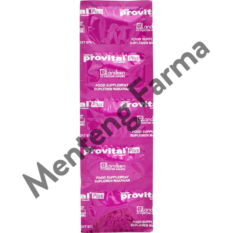 Provital Plus 5 Kapsul - Multivitamin Jaga Daya Tahan Tubuh – Apotek