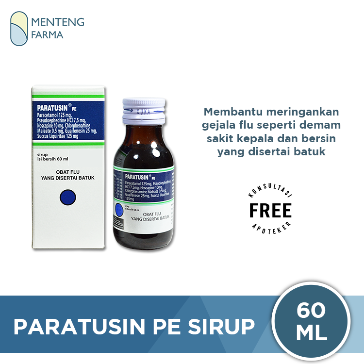 Paratusin PE Sirup - Obat Flu dan Batuk – Apotek