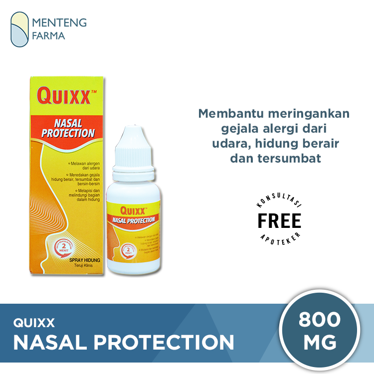 Quixx Nasal Protection 800 Mg - Obat Semprot Hidung Alergi – Apotek