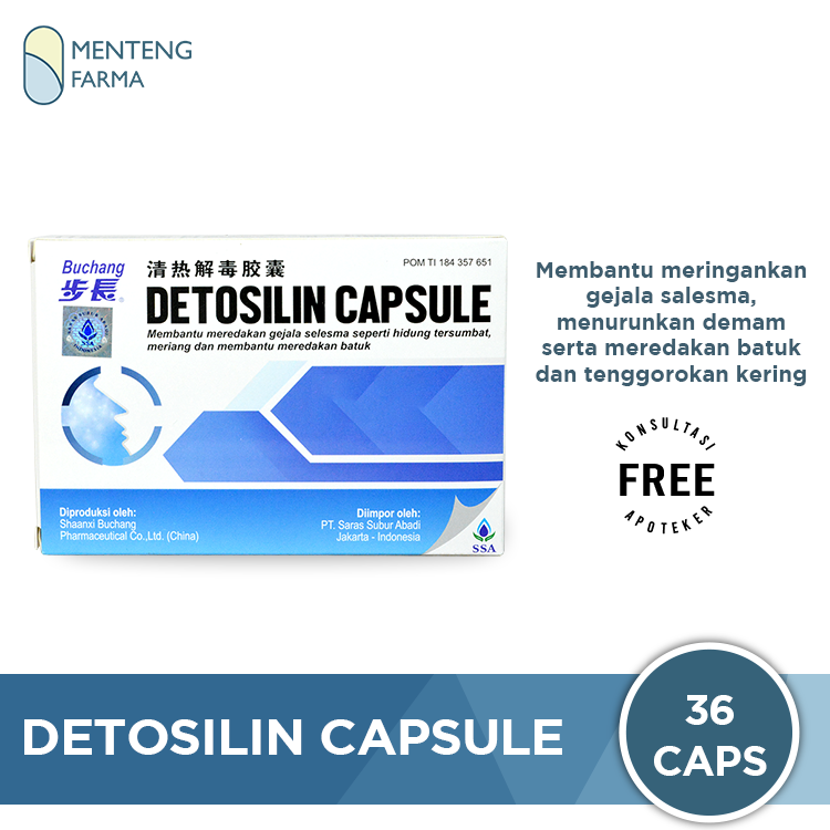 Detosilin Capsule – Apotek