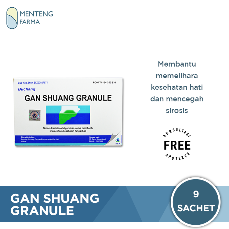 Gan Shuang Granule - Obat Herbal Hepatitis / Sakit Kuning – Apotek