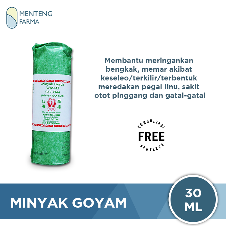 Minyak Gosok "Wasiat" (Minyak Go Yam) – Apotek
