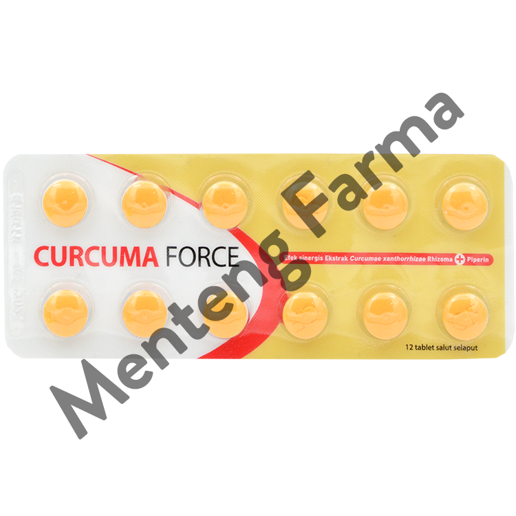 Curcuma Force 12 Tablet - Suplemen Kesehatan Hati dan Nafsu Makan – Apotek