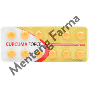 Curcuma Force 12 Tablet - Suplemen Kesehatan Hati dan Nafsu Makan – Apotek