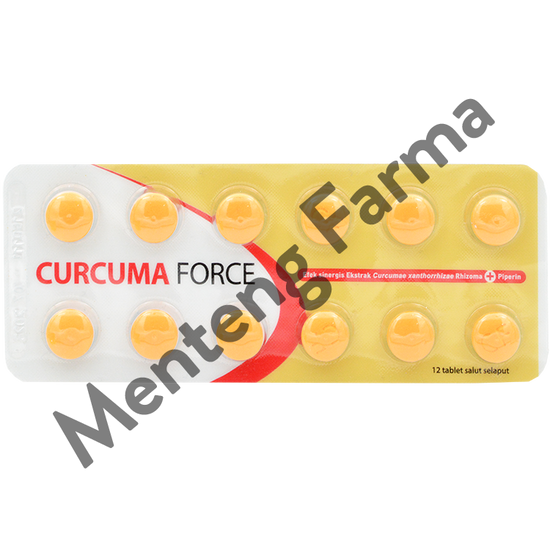 Curcuma Force 12 Tablet - Suplemen Kesehatan Hati dan Nafsu Makan – Apotek