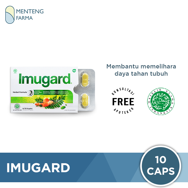 Imugard 10 Kaplet - Multivitamin dan Daya Tahan Tubuh – Apotek