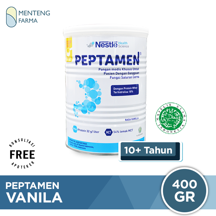 Peptamen 400 Gram - Susu Khusus untuk Gangguan Pencernaan – Apotek