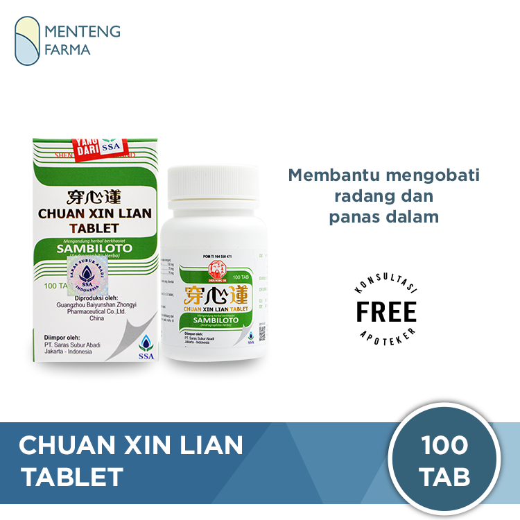 Chuan Xin Lian Tablet – Apotek