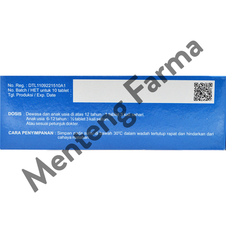 Bromifar Plus 10 Kaplet - Obat Batuk Berdahak – Apotek