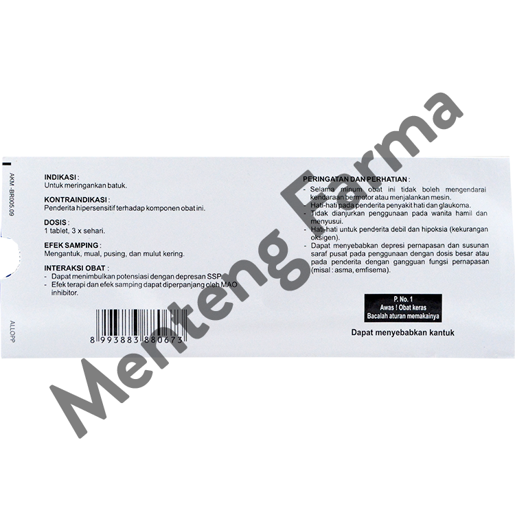 Lapisiv-T 10 Tablet - Obat Batuk Pilek Alergi – Apotek