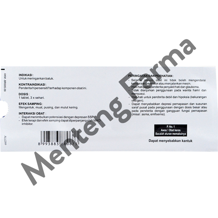 Lapisiv-T 10 Tablet - Obat Batuk Pilek Alergi – Apotek