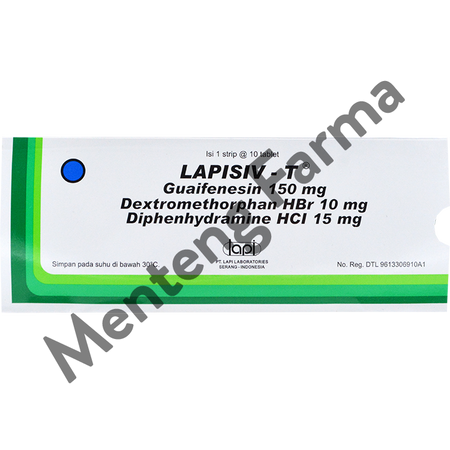 Lapisiv-T 10 Tablet - Obat Batuk Pilek Alergi – Apotek