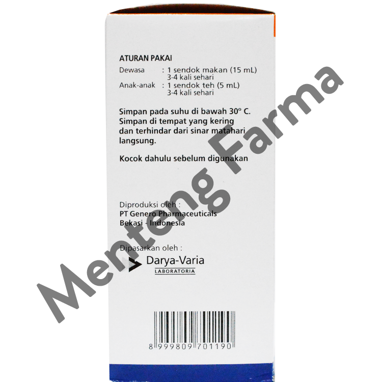 Silex Sirup 100 mL - Obat Baruk Berdahak dan Pilek – Apotek
