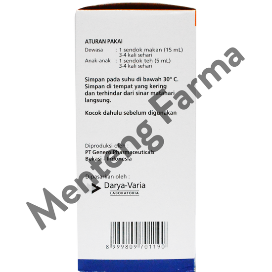 Silex Sirup 100 mL - Obat Baruk Berdahak dan Pilek – Apotek