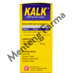 Nellco Kalk 100 Tablet - Suplemen Kalsium Pertumbuhan Anak, Ibu Hamil ...